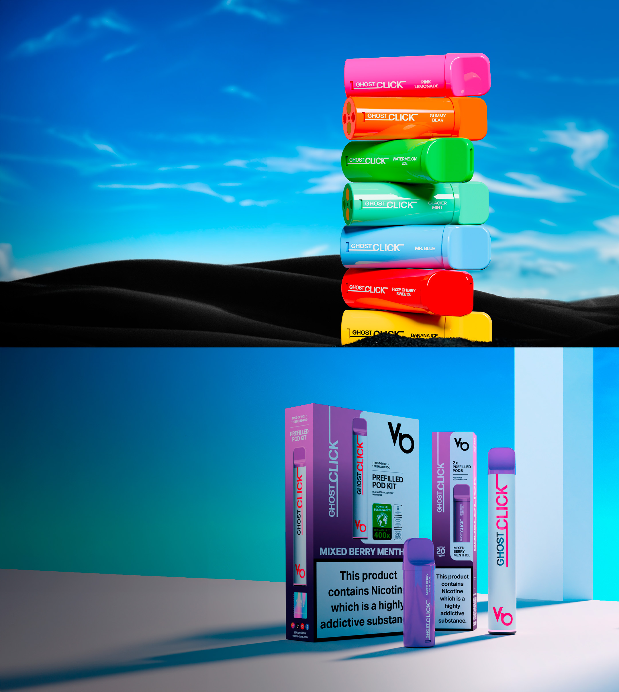 Ghost Click - Vapes bars®